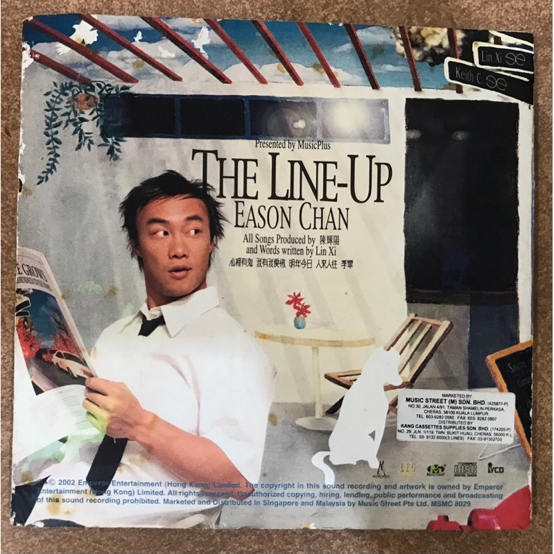 (二手CD+VCD) ( music) 陈奕迅： the line up | Shopee Malaysia