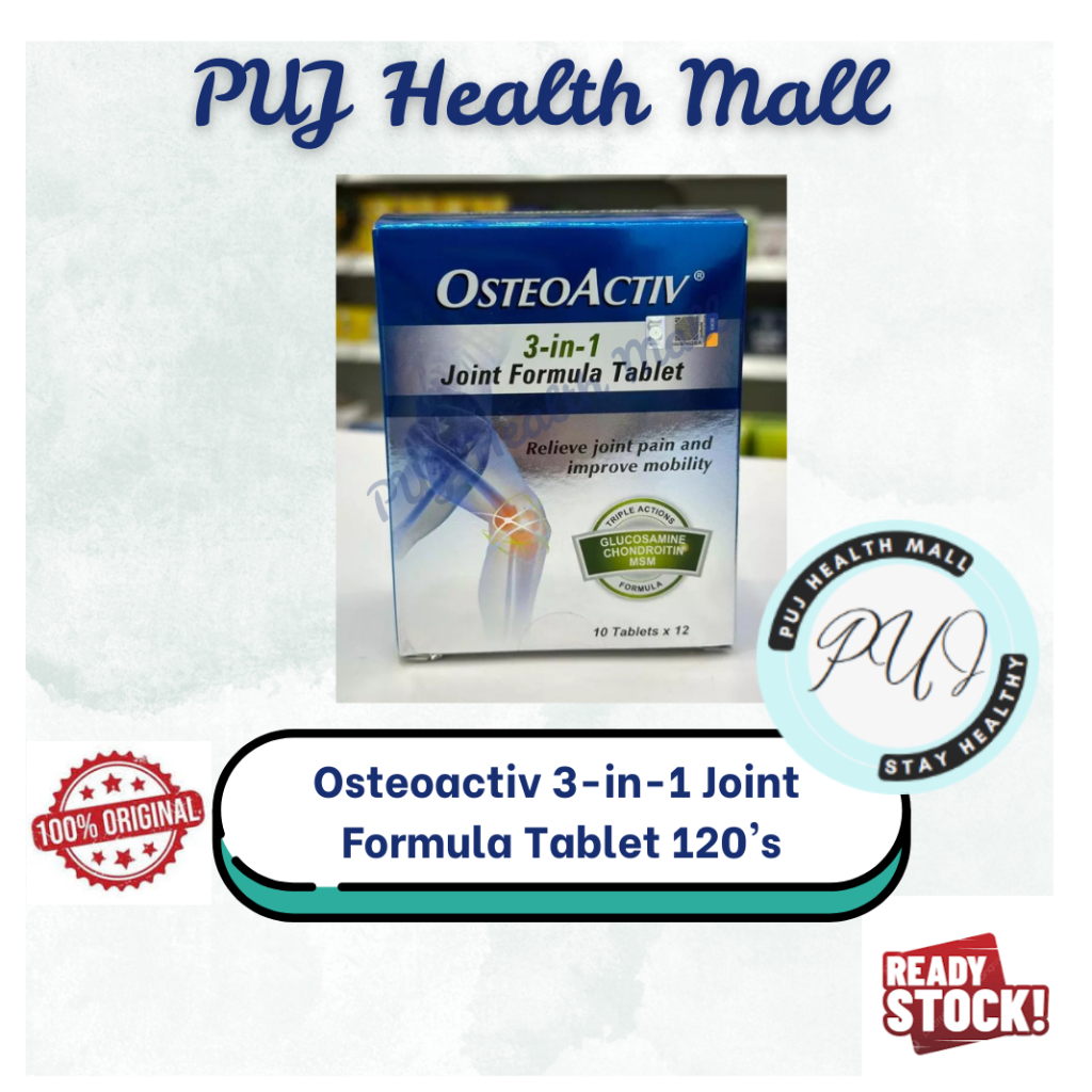 Osteoactiv 3-in-1 Joint Formula Tablet 120's | Shopee Malaysia