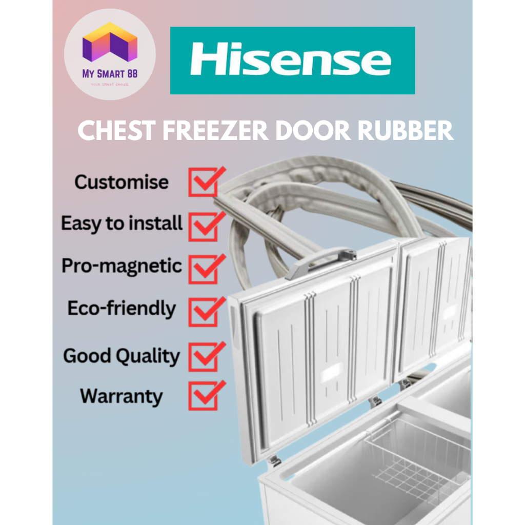 GETAH PINTU PETI SEJUK HISENSE/ FC650D4BWB HISENSE CHEST FREEZER DOOR ...