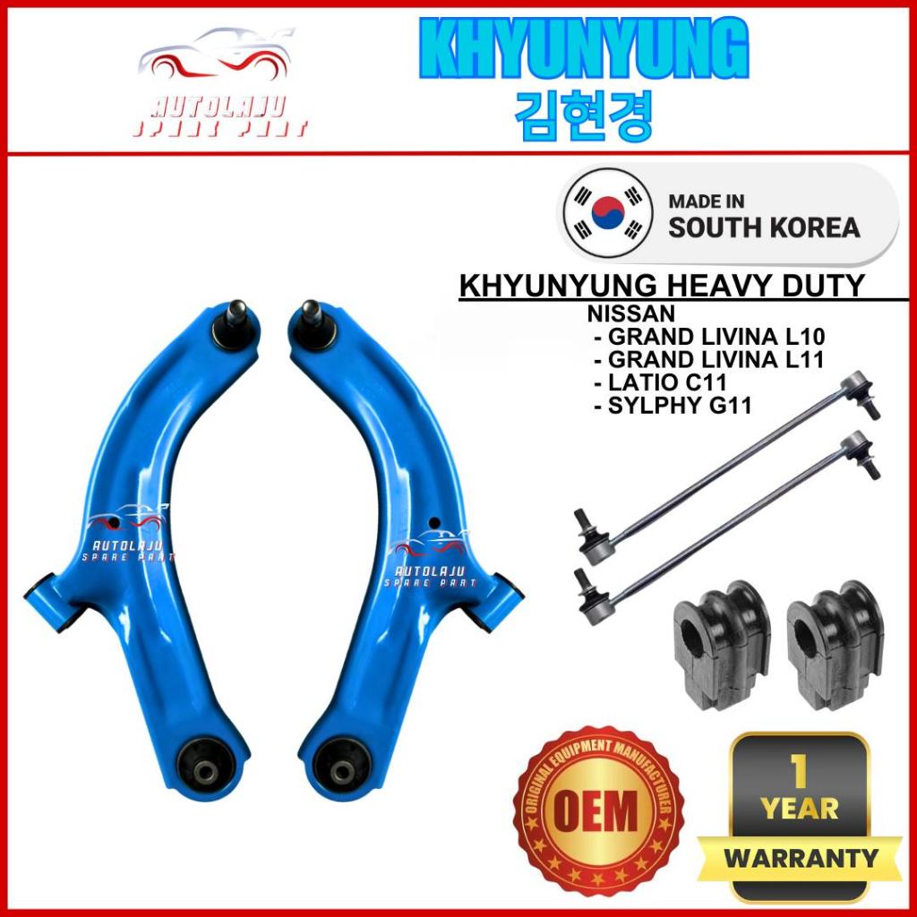HEAVY DUTY NISSAN GRAND LIVINA LATIO SYLPHY G11 FRONT LOWER ARM HIGH ...