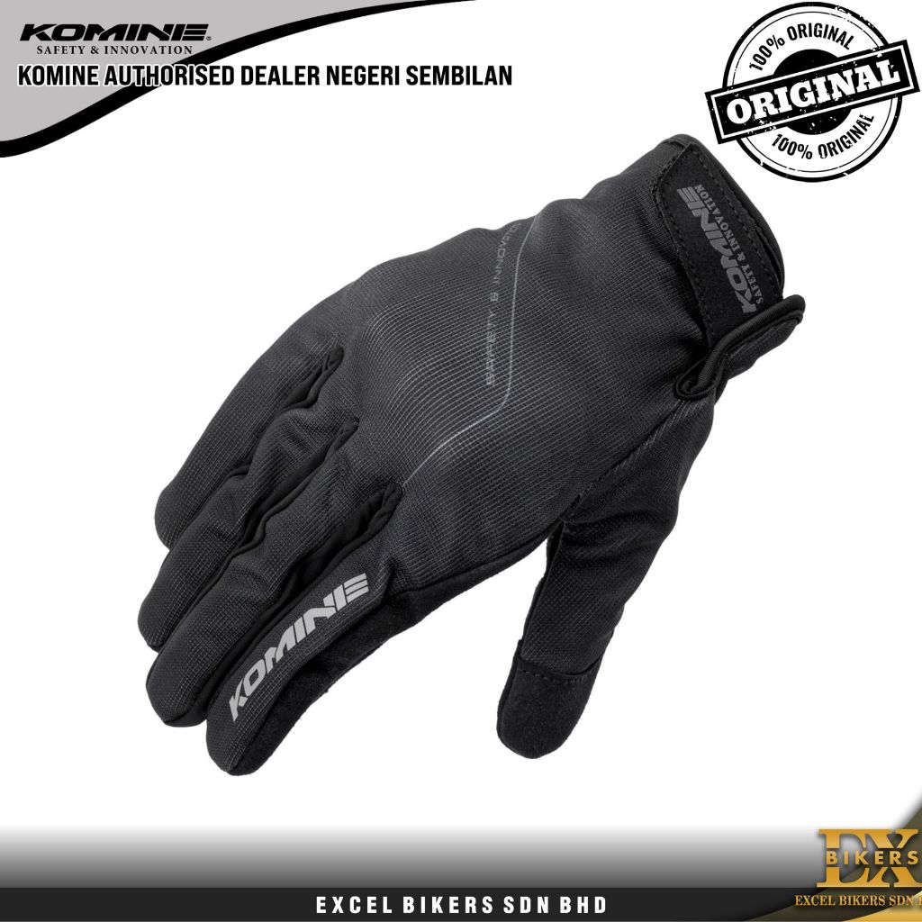 KOMINE GK-270 PROTECT MESH GLOVES/ RIDING GLOVE / MOTORCYCLE GLOVE | Shopee Malaysia