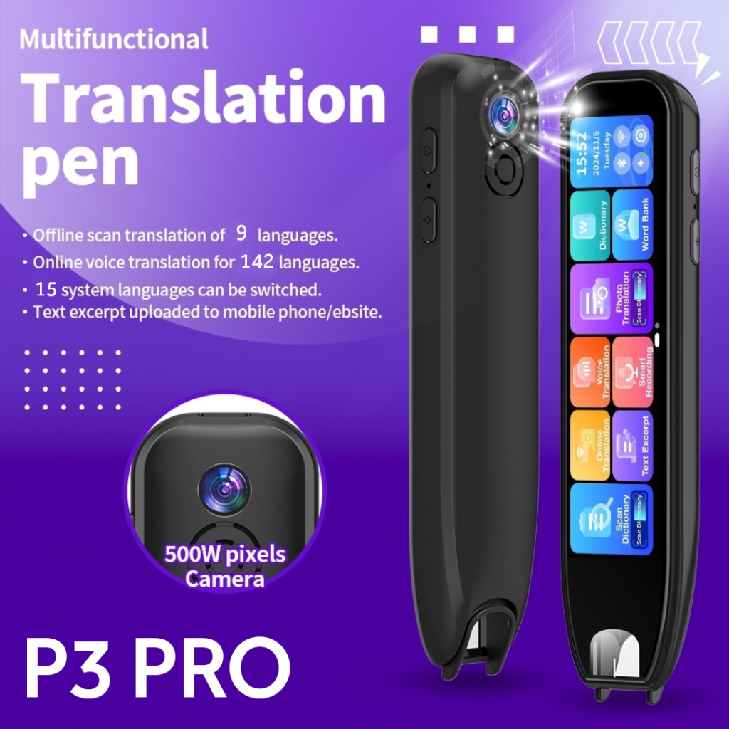 Dictionary Pen Malay Mandarin English 词典笔 马来文 英文 华文 Scan Translator Pen ...