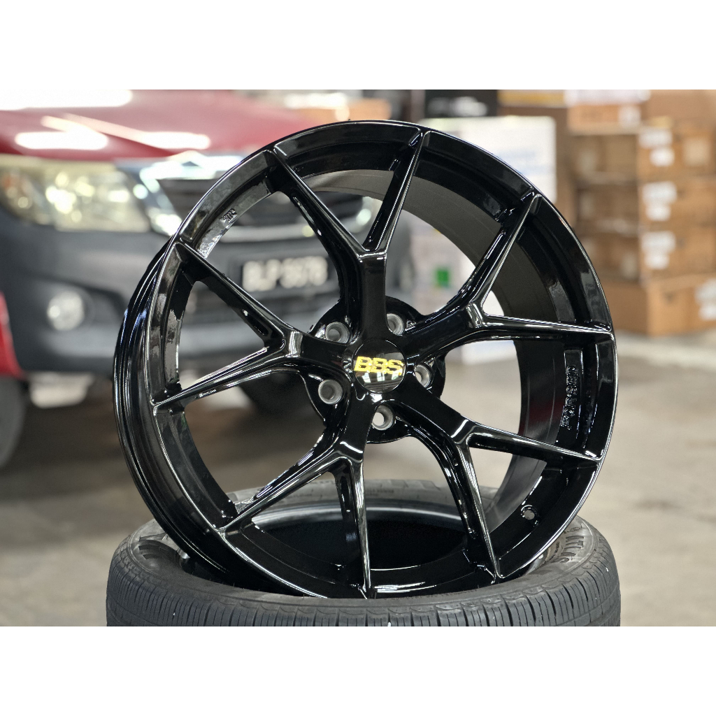 NEW 19X8.5J BBS FIR Rim (set of 4) Black 5X108 for Tiggo Pro Omoda ...
