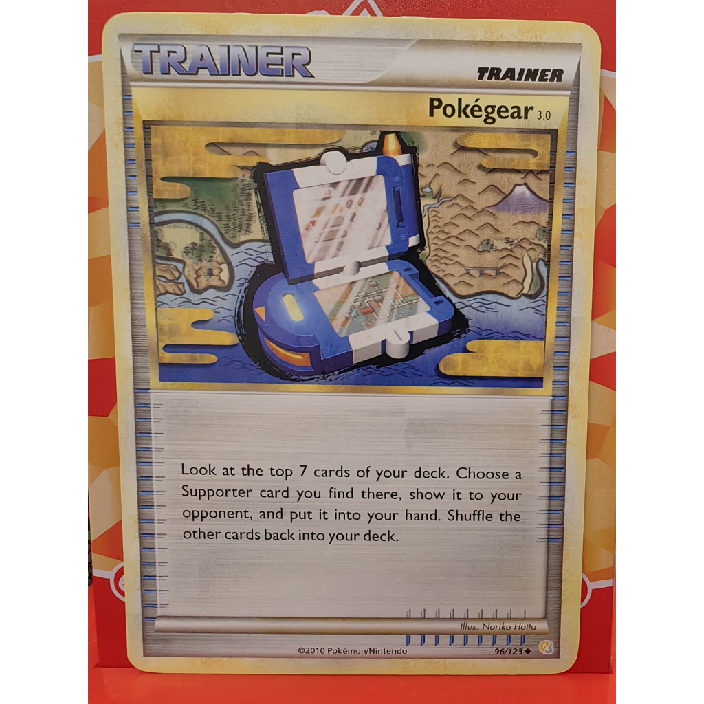 Pokegear 3.0 :96/123 / Uncommon - HeartGold SoulSilver (HS) | Shopee ...