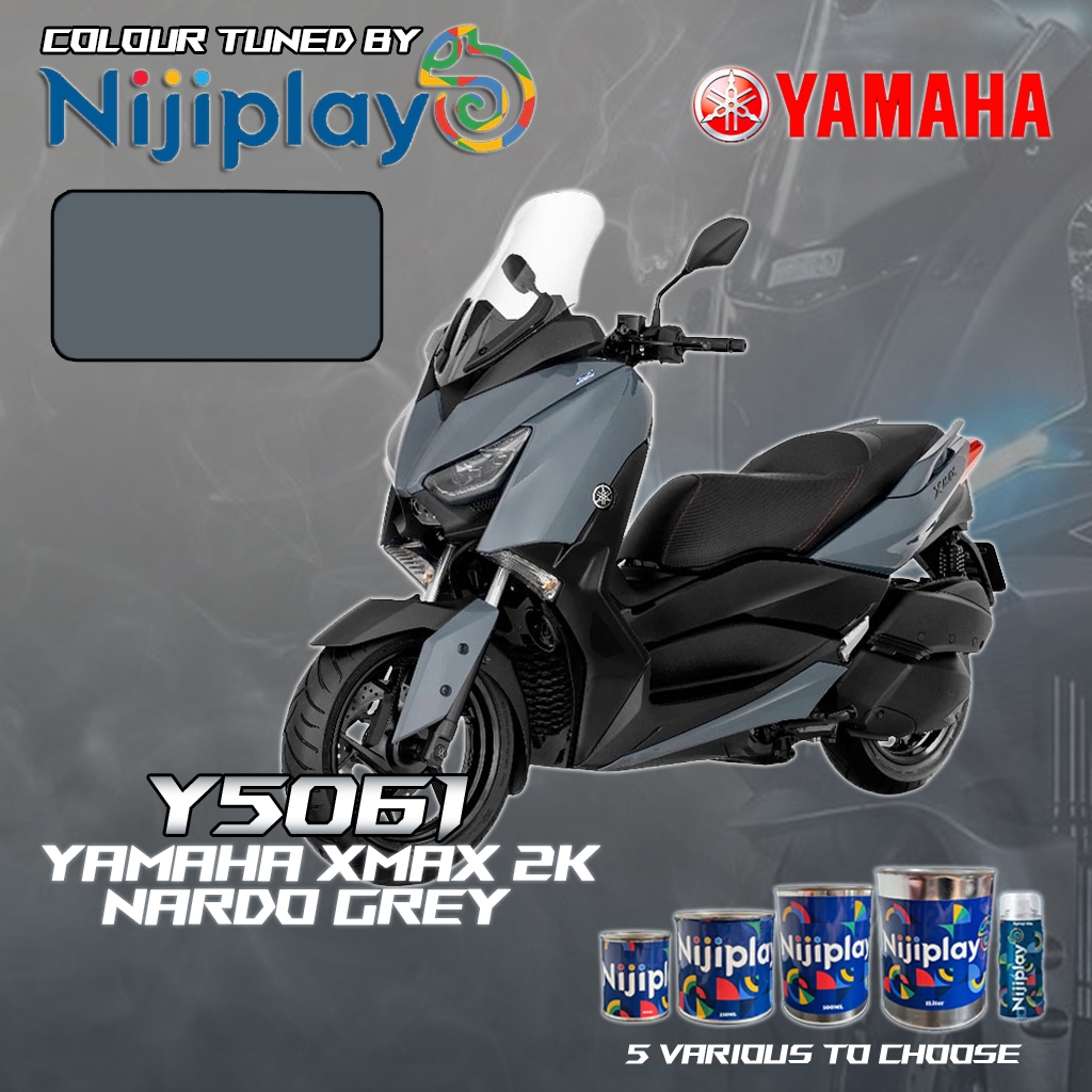 AIKKA Y5061 XMAX NARDO GREY 2K MOTOR PAINT | Shopee Malaysia