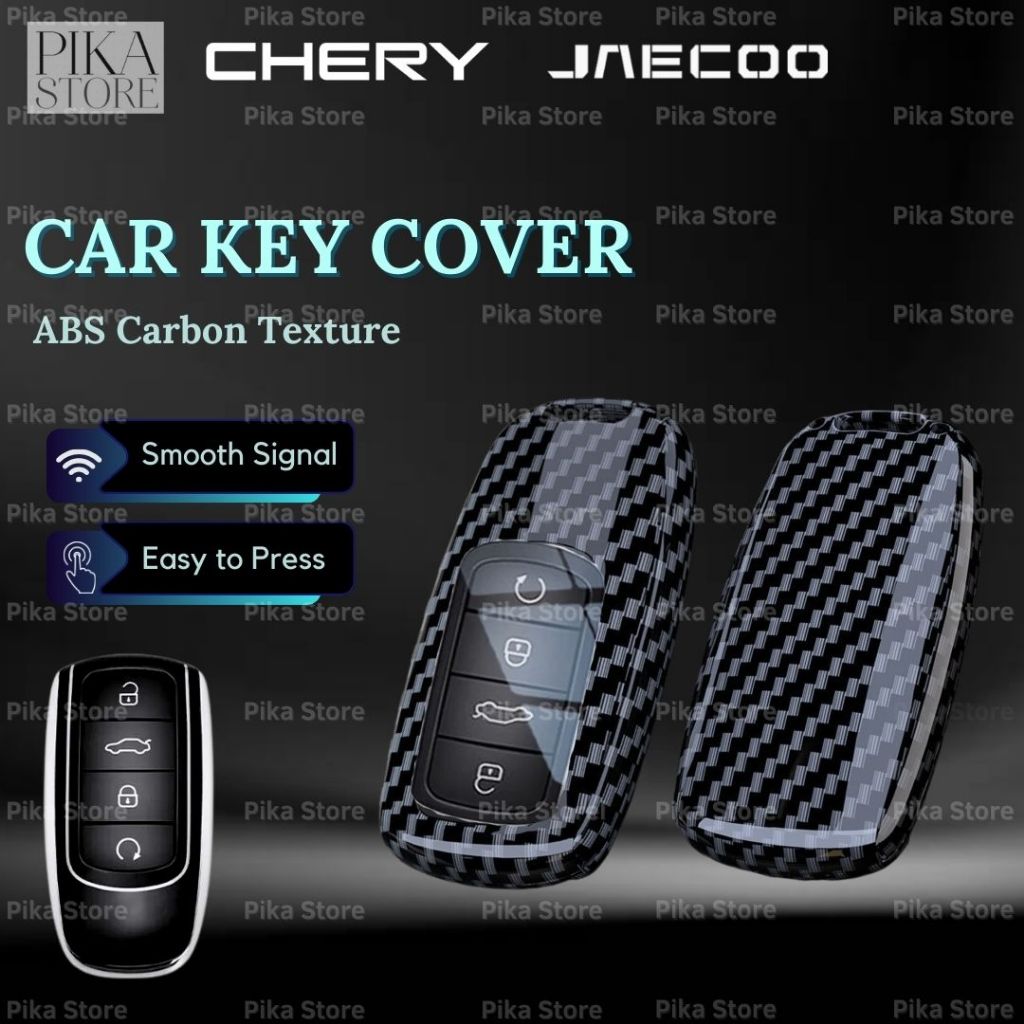 [CARBON] Jaecoo J7 Key Cover Omoda C9 Cover Key Case Holder Chery Omoda ...