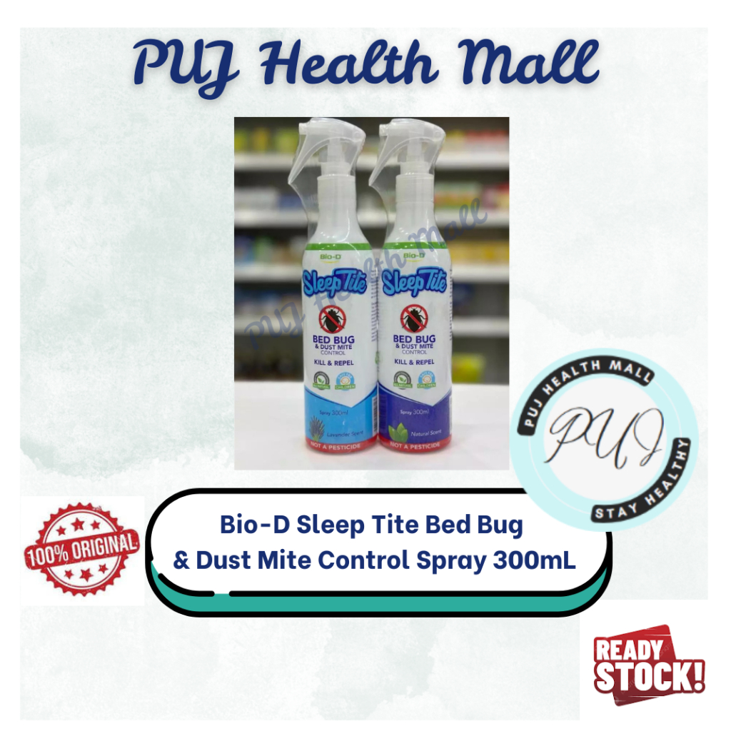 Bio-D Sleep Tite Bed Bug & Dust Mite Control Spray 300mL (Lavender ...