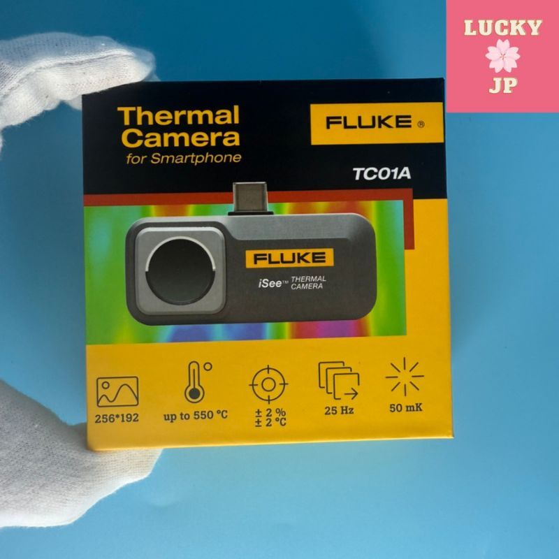 FLUKE iSee Thermal Camera FLUKE-TC01A – Compact USB-C Infrared Imaging ...
