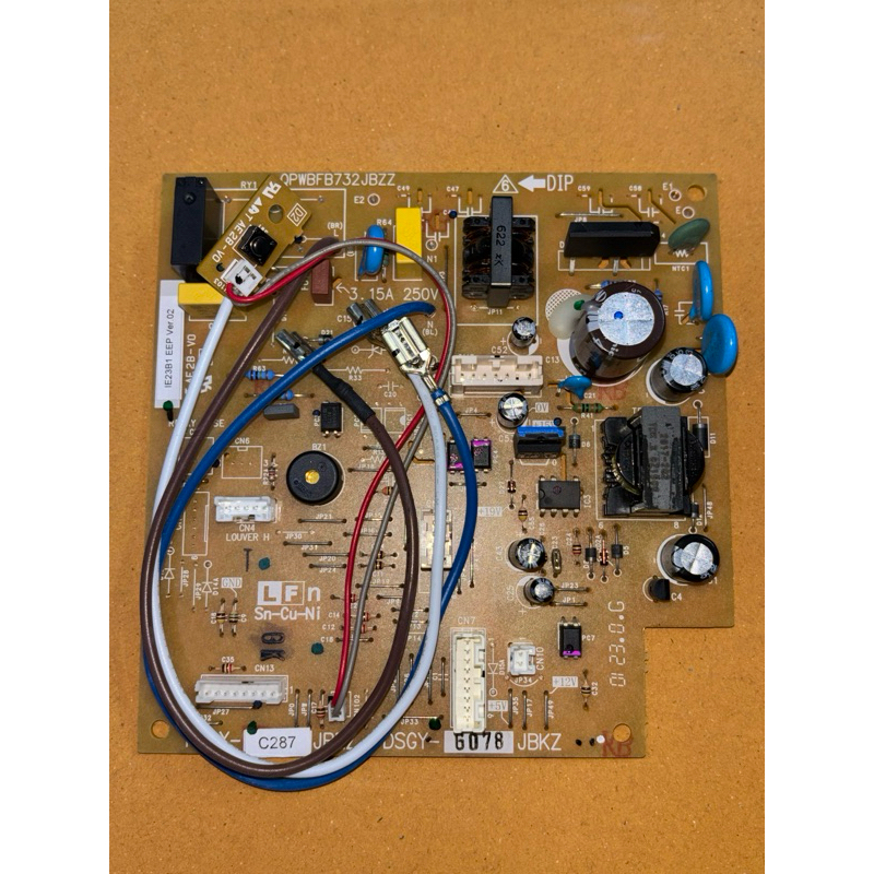 SHARP AH-A24SED G078 INDOOR MAIN BOARD SERIAL NUMBER BEFORE ~71499999 ...