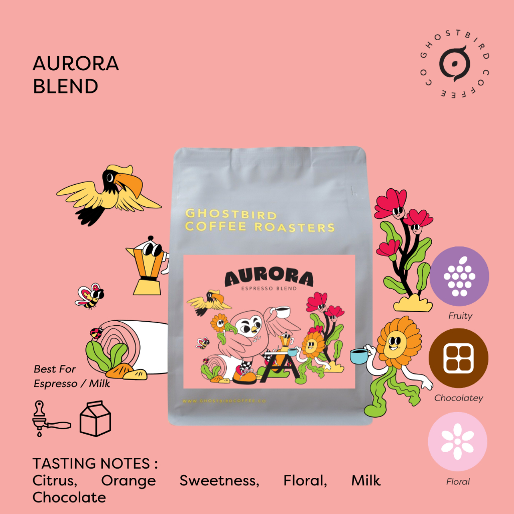 Espresso Blend - Aurora🦉GHOSTBIRD COFFEE (Freshly roast )Coffee Bean ...