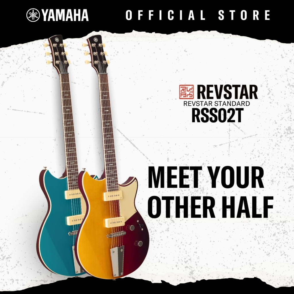 Yamaha Revstar Standard Electric Guitar | RSS02T | Chambered Body | P90 ...