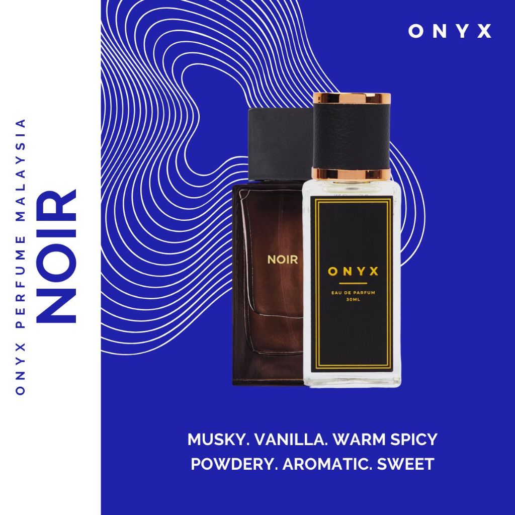 NOIR / FOR MEN (ONYX PERFUME) - EDP (48 HOURS LASTING) | Shopee Malaysia