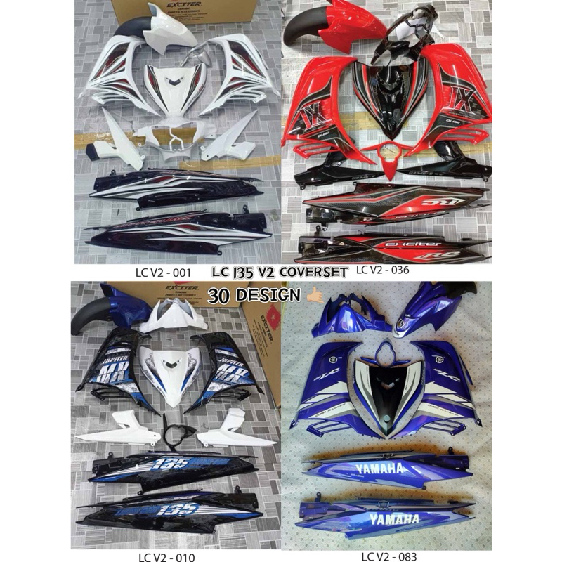 COVERSET ORIGINAL EXCITER 🇻🇳 ORIGINAL LC135 V2-7 LC V2 RC EXCITER GP ...