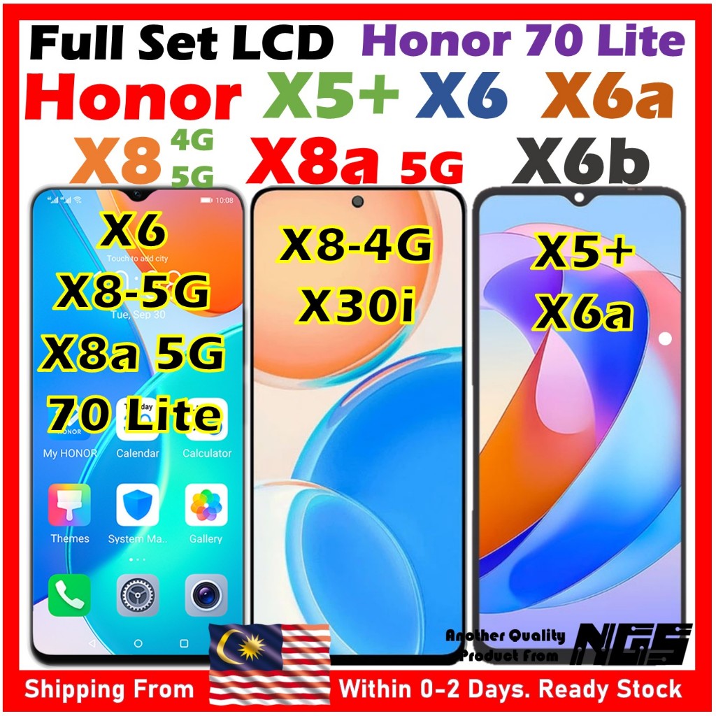 ORI NGS Full Set LCD Screen For Honor X5 Plus / Honor X6 X6a X6b ...