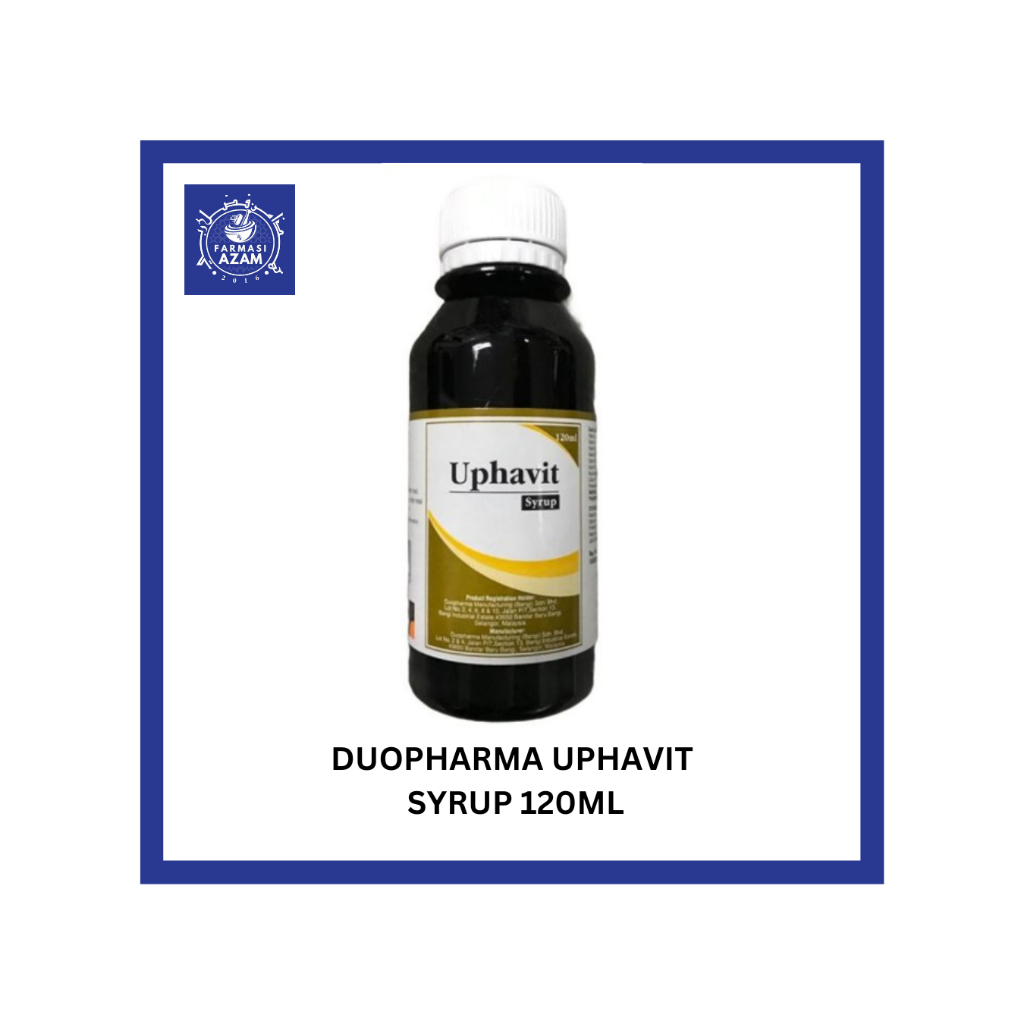 DUOPHARMA UPHAVIT SYRUP 120ML | Shopee Malaysia