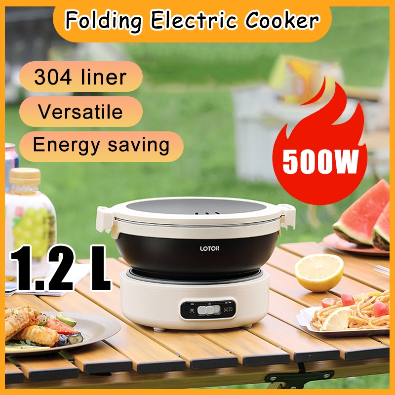 1.2L Portable Travel Electric Cooker - Mini Split Electric Cooker ...