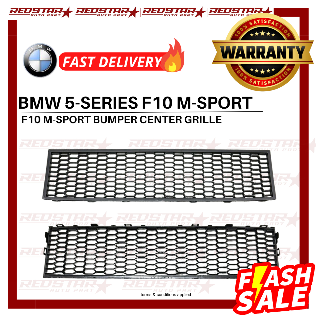 BMW F10 FRONT BUMPER LOWER CENTER GRILLE NEW OEM | Shopee Malaysia