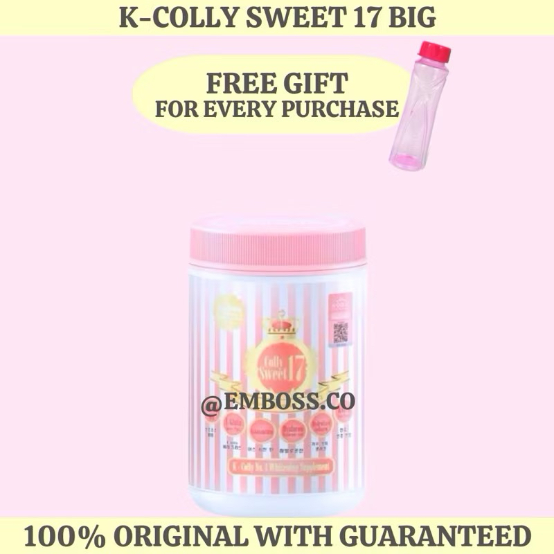 🔥ORIGINAL HQ WITH QR CODE🔥 Kcolly Sweet 17 Kcolly White Booster Kcolly ...