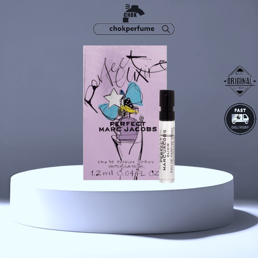 Marc Jacobs Perfect Elixir EDP 1.2ml Perfume Sample Vial (W) | Shopee ...