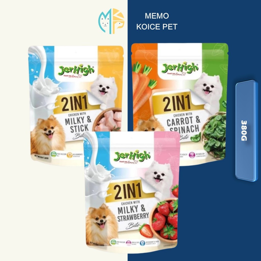JERHIGH 2 IN 1 Dog Stick Snacks/Treats For Dogs 380G | Shopee Malaysia