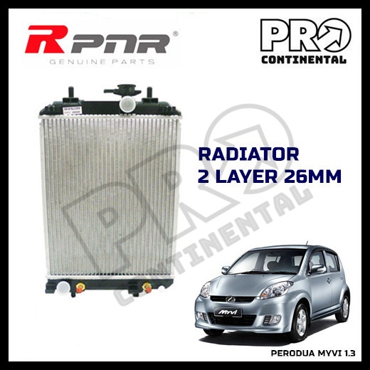 PERODUA MYVI 1.0/1.3 2005-2010 AUTO MANUAL 2 LAYER RADIATOR (26MM ...