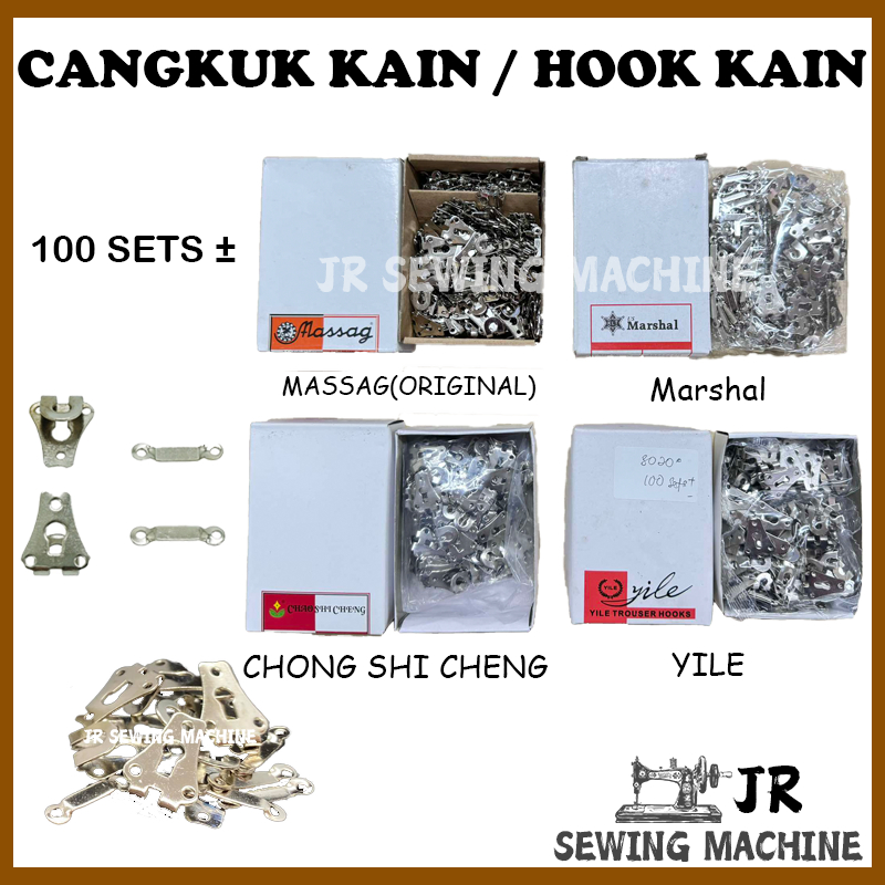 Cangkuk Kain / Cakuk kain / Hook & Bar pant / Cangkuk Seluar / Skirt ...