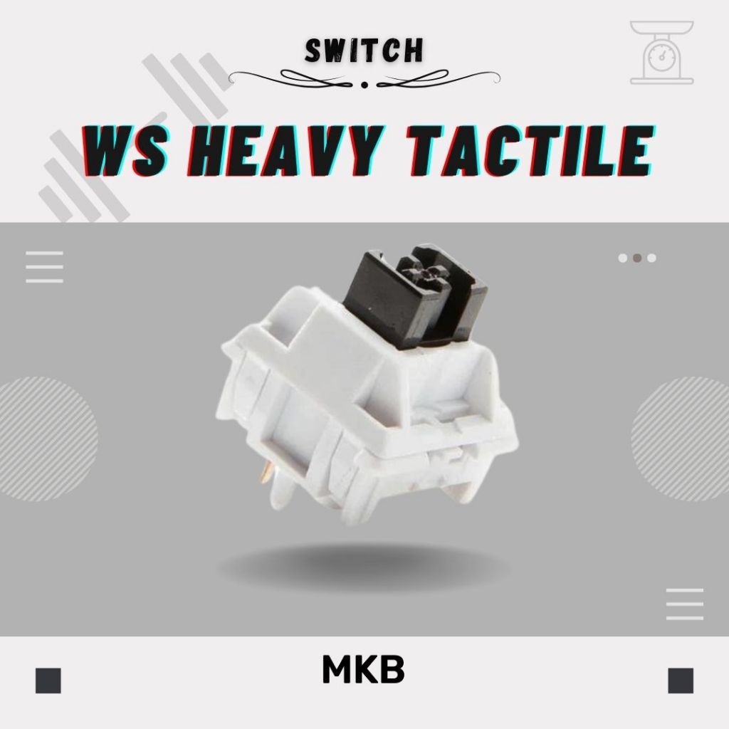 Wuque Studio x Haimu WS Heavy Tactile Switch for Mechanical Keyboards ...