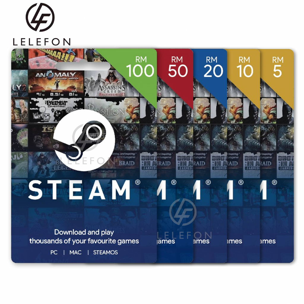 Steam Wallet MY steam wallet my Steam Code Steam Wallet Malaysia RM5 ...