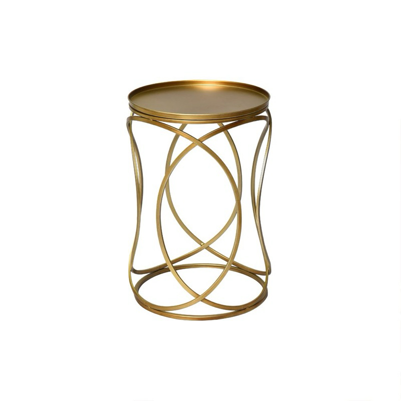 PREMIUM Matt Gold Side Table Meja Sisi Meja Kopi Gold SSF | Shopee Malaysia