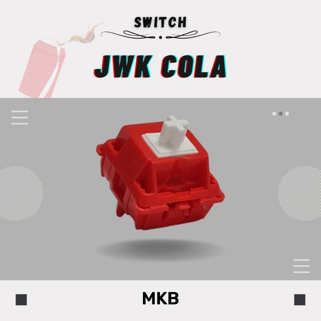 MKB JWK Cola Linear Switch for Mechanical Keyboards | Shopee Malaysia