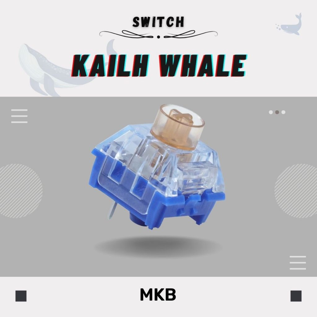 Kailh Whale Silent Tactile Switch For Mechanical Keyboards | Shopee ...
