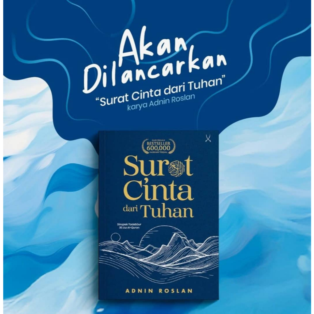 NEW ARRIVAL : SURAT CINTA DARI TUHAN by Adnin Roslan | Shopee Malaysia