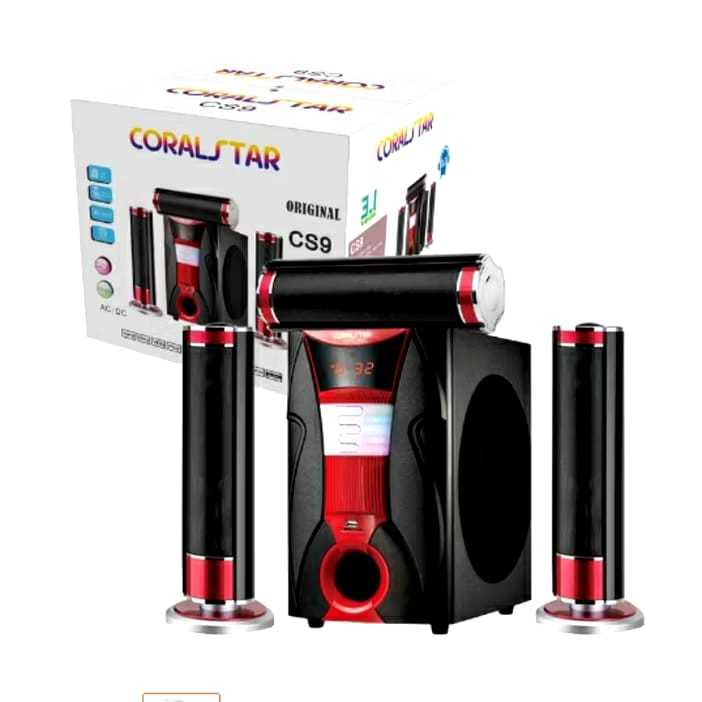 CORALSTAR 3.1 X-BASS CS9,CS23,CS24, diffrent models HIFI MULTIMEDIA SPEAKER SYSTEM new stock ...