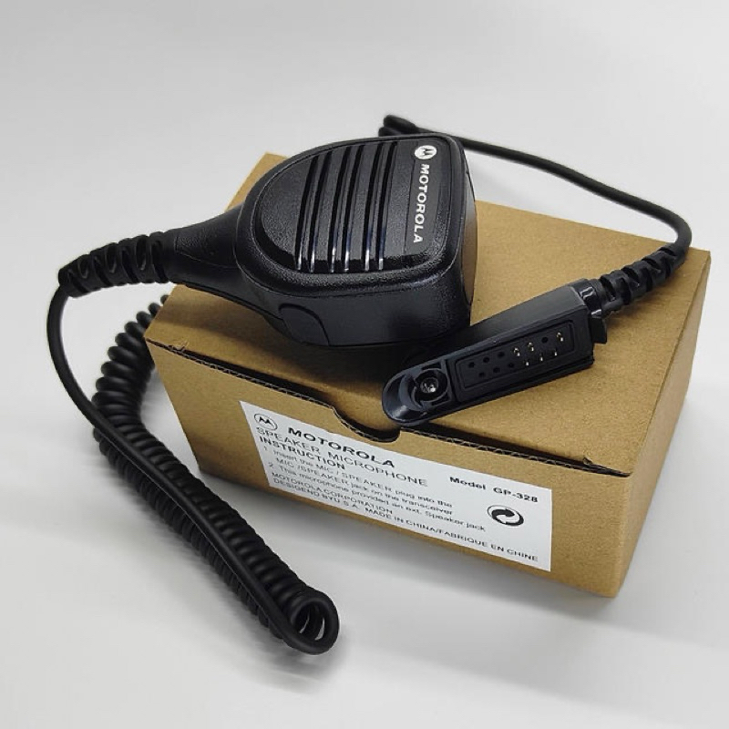 Motorola GP328 GP338 PTX760 walkie-talkie PTT hand microphone PMMN4021A ...