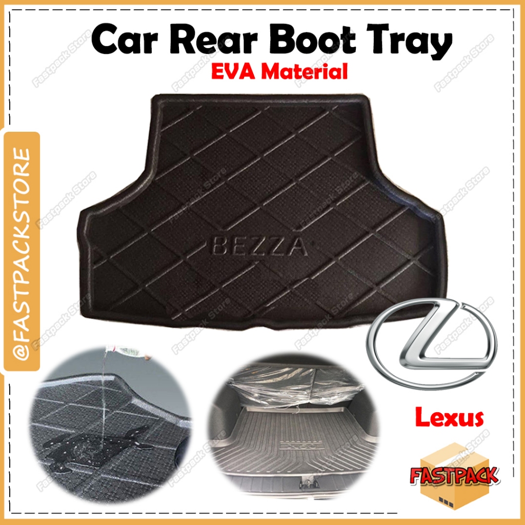 For LEXUS EVA Copolymer EVA Boot Tray Luggage Cargo Reusable Rear Trunk ...