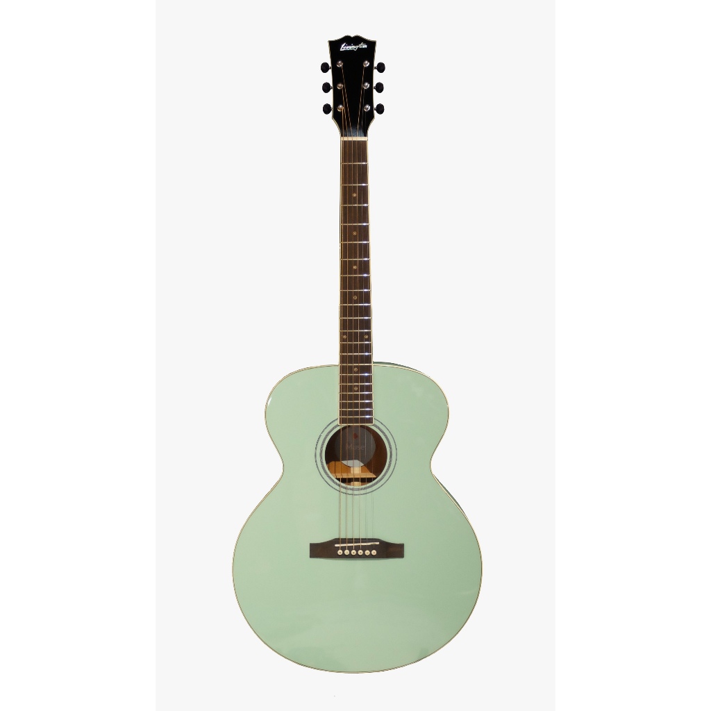 Livingston M-180 EQ 40" Jumbo Body Solid Top Acoustic-Electric Guitar ...