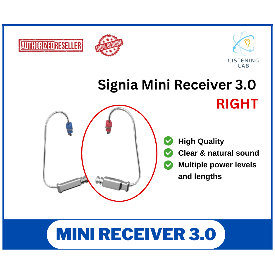 Signia Mini Receiver 3.0 (RIGHT) (1 piece) | Shopee Malaysia