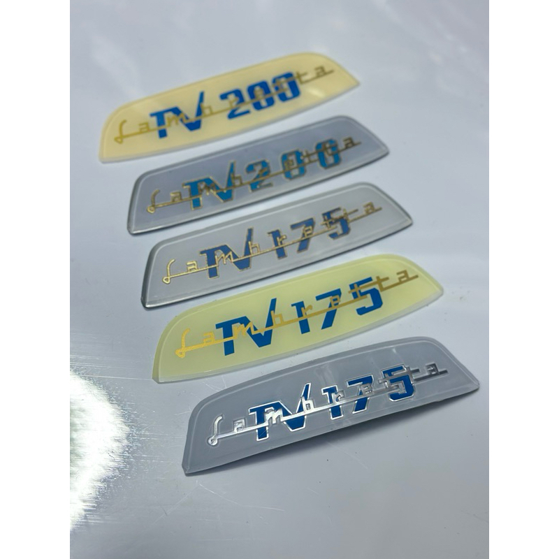 Lambretta Rear Badge Li150-TV175-TV200 Casa | Shopee Malaysia