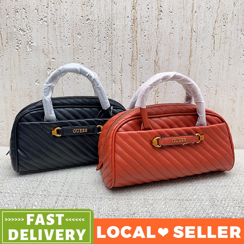 GS Double Top Handle Bag Women Zip Closure Bag Sela Box Handbag GSHB08 ...
