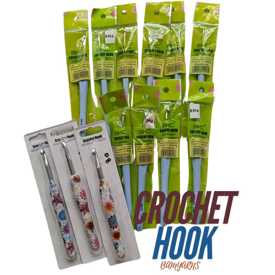 LOOSE CROCHET HOOK SKC. JARUM KAIT | Shopee Malaysia