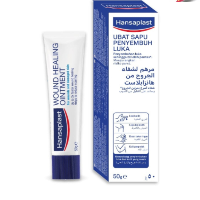 HANSAPLAST Wound Healing Ointment 50g | Shopee Malaysia