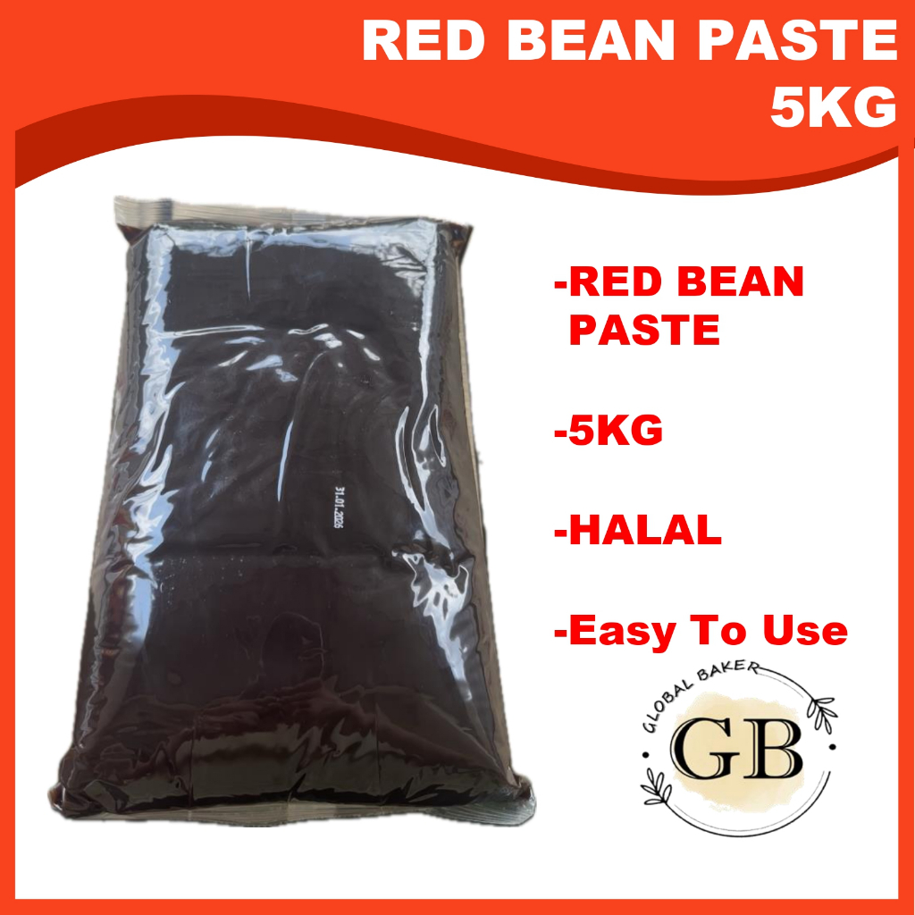 RED BEAN PASTE 5KG PASTE KACANG MERAH(HALAL)(READY STOCK)(BUSINESS USE ...