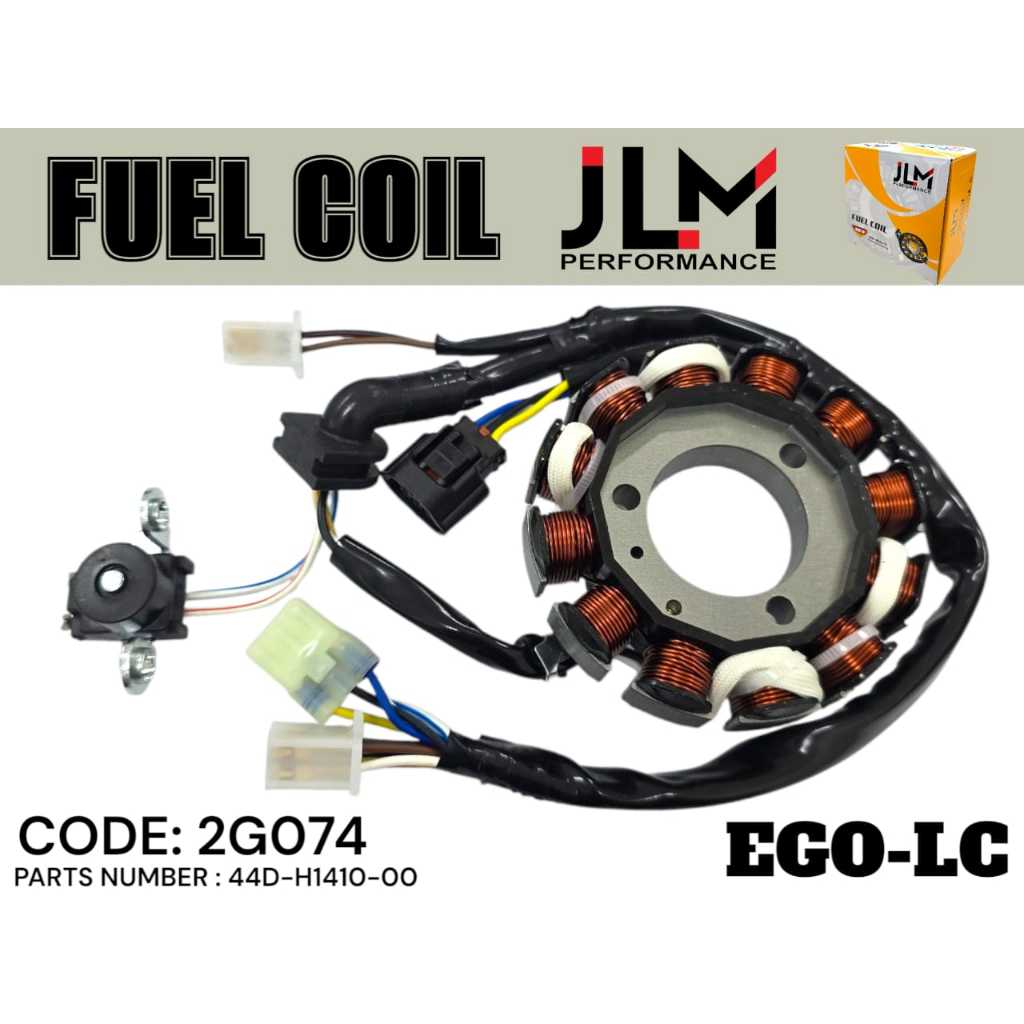 JLM YAMAHA EGO-LC EGOLC - FUEL COIL ASSY / STARTER COIL LIGHTING LIGHT ...