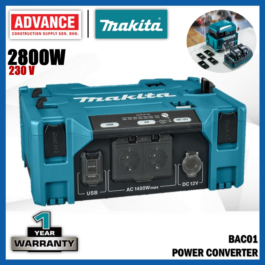 MAKITA BAC01 Power Converter 2800W / 230V | Shopee Malaysia