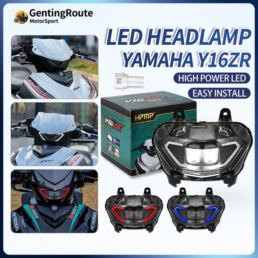 Y16ZR Y16 Yamaha Lamp Depan Headlight Head Light LED Front Head Lamp ...