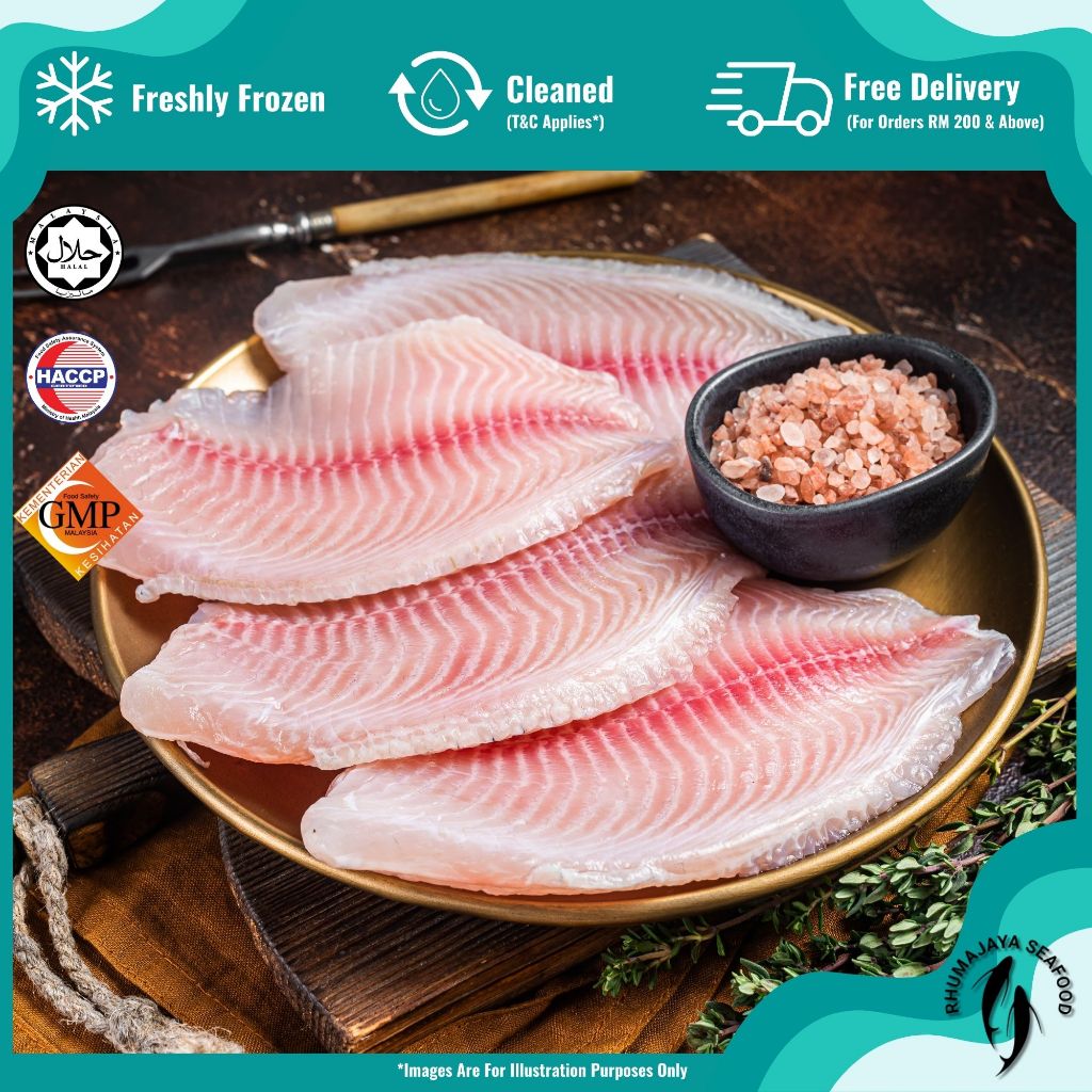 Red Tilapia Fillet Tilapia Merah FIillet 非洲鱼切片| Rhumajaya Fresh Frozen ...