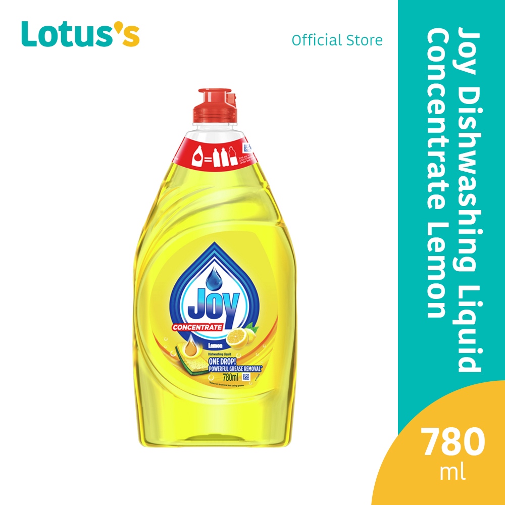 Joy Dishwashing Liquid Concentrate Lemon 780ml | Shopee Malaysia