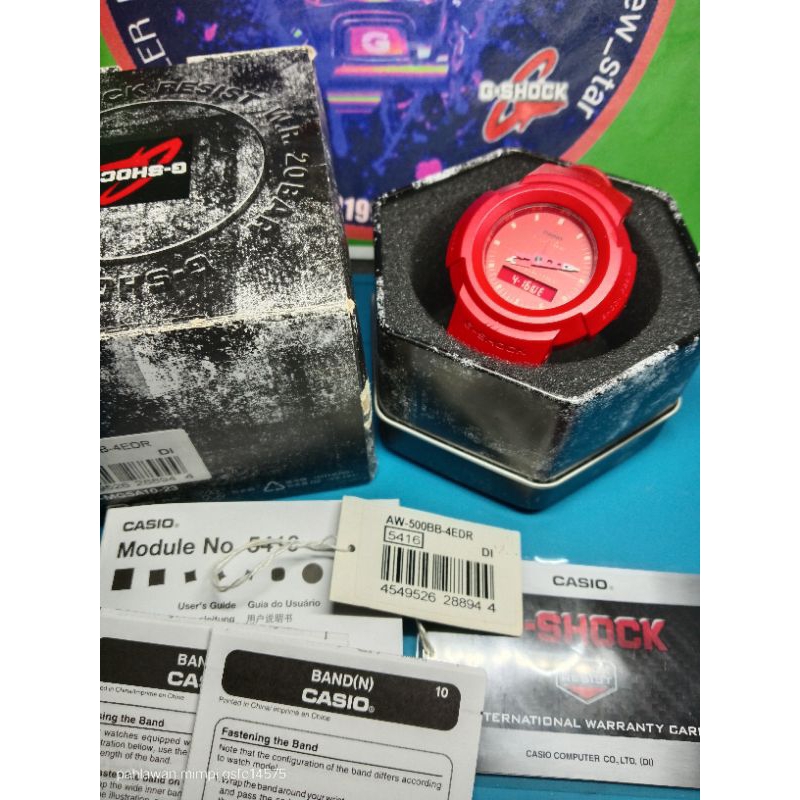 ORIGINAL USED G SHOCK AW500BB-4 AW500 AW-500 | Shopee Malaysia