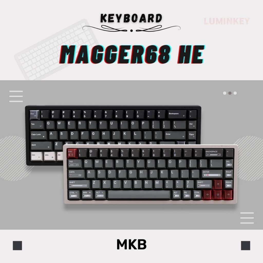 LUMINKEY Magger68 HE Ansi Hot-Swap Magnetic North Facing RGB Full Build ...