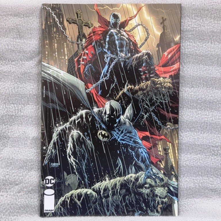 Batman/Spawn #1 Jason Fabok Variant (One-Shot 2022 DC/Image Comics) Todd McFarlane, Greg Capullo ...